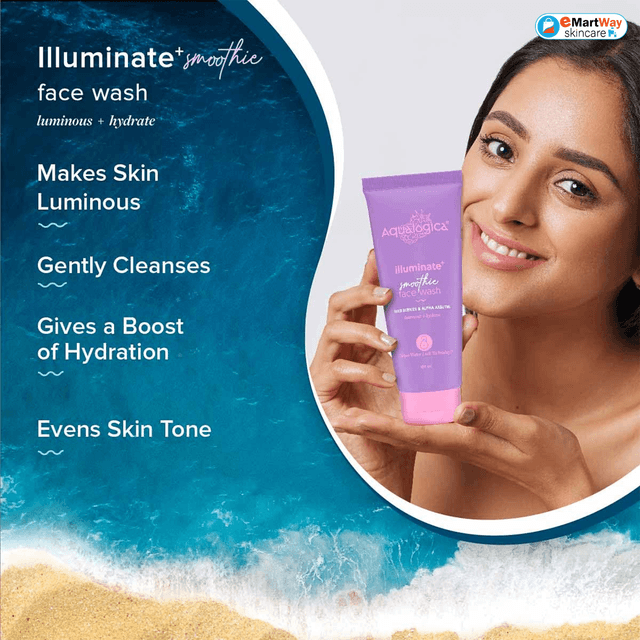 Aqualogica Illuminate+ Face Wash with Wild Berries 100ml