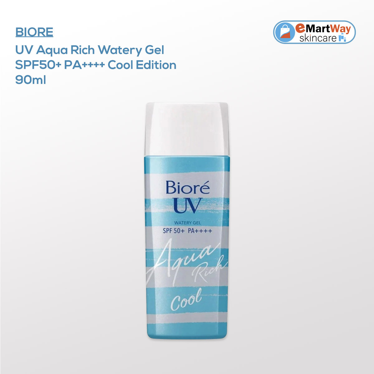 Biore UV Aqua Rich Watery Essence SPF 50+ PA++++ Botanical Peony Edition